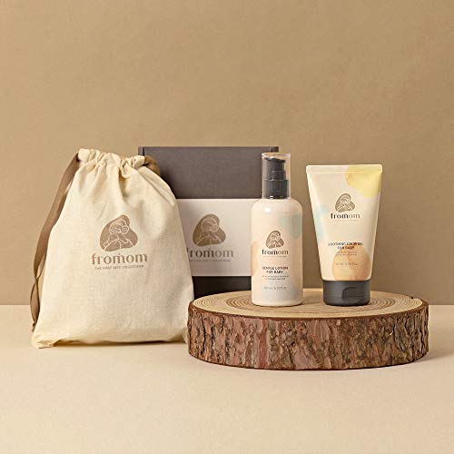 FROMOM Premium Mom's Hug Gift Set for Baby and Mom, Hypoallergenic, 3 Items