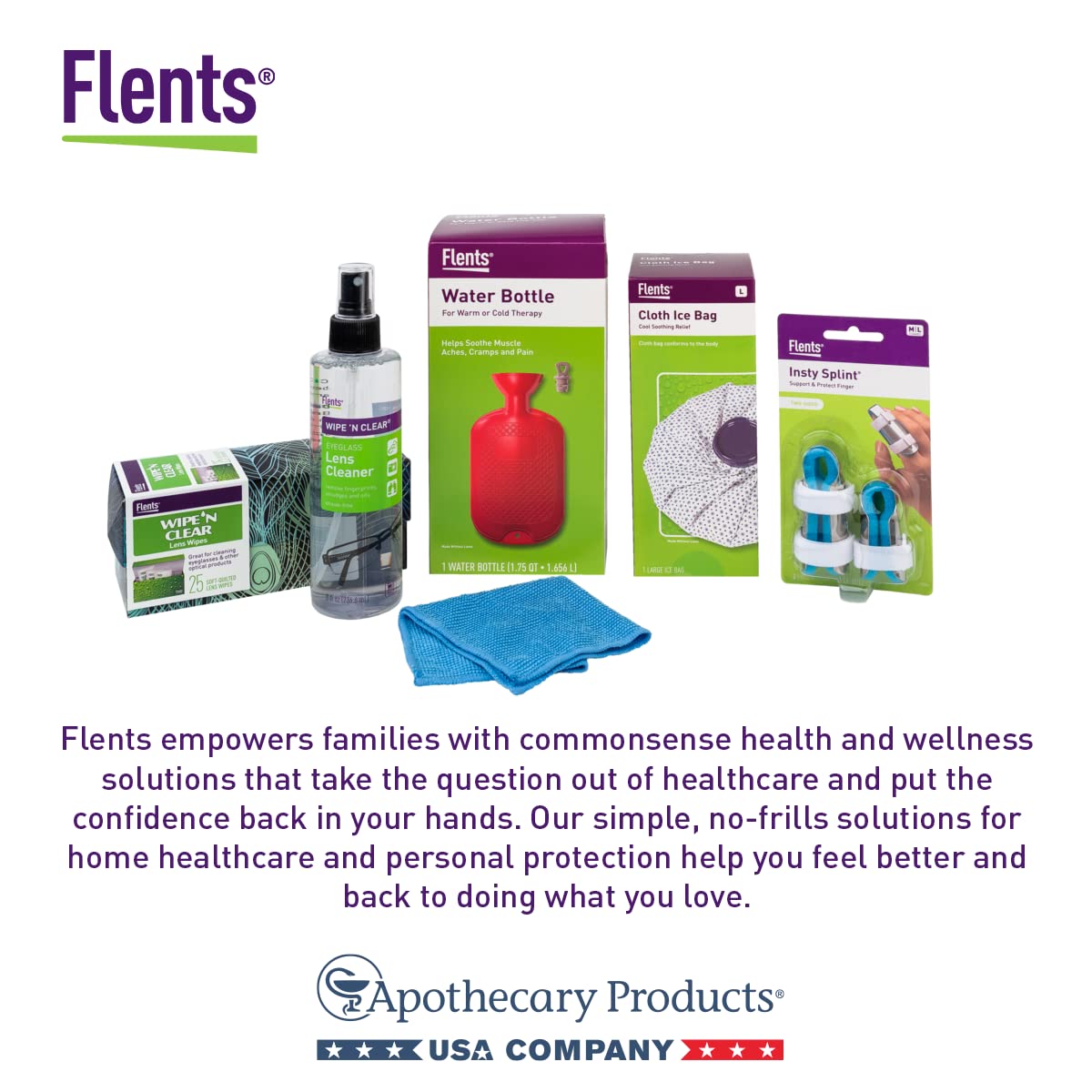Flents Douche Kit, Compact, Reusable, Great for Travel, 16 fl oz Capacity