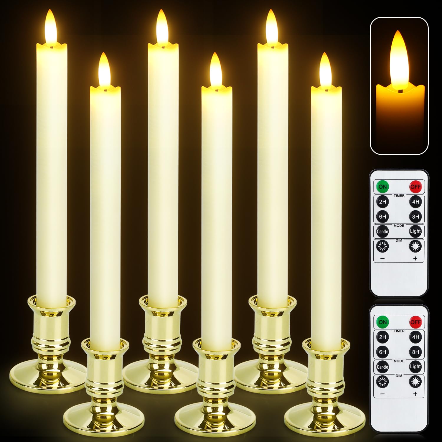 Flameless Candle Sets for Christmas Gift 3 Pack, Battery Operated Pillar Candles with Snowman Pattern,Christmas Decoration Candles Sets 5 inch 6 inch 8 inch,Led Candles with Dancing Flame Wick