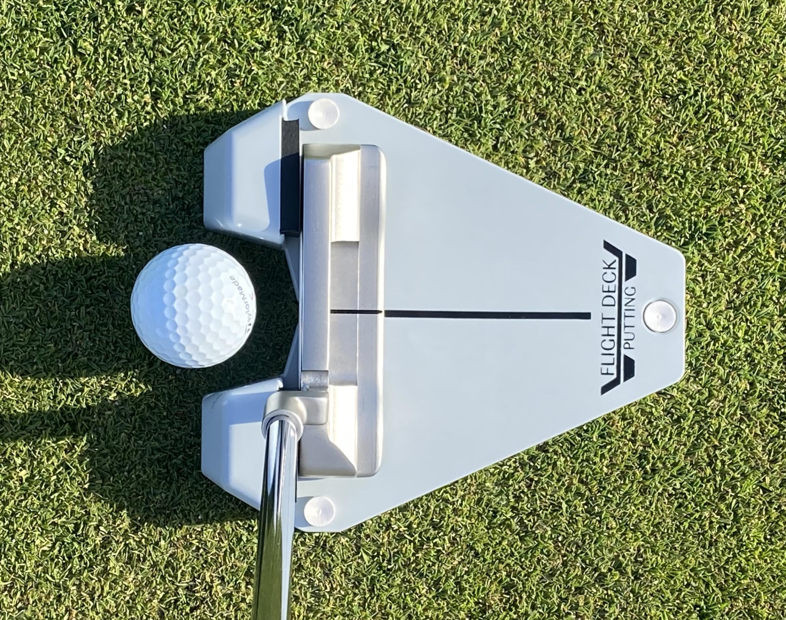 FLIGHT DECK Tour - Outdoor Use - Golf Putting Training Aid - Develop Solid & Square Impact - Original Tour Model - Trains Alignment & Perfect Impact Position - USA-made - Designed by PGA Coach