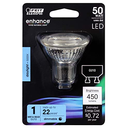 Feit Electric MR16 BPMR16GU10/500/950CA 50W EQ DM LED Light Bulb
