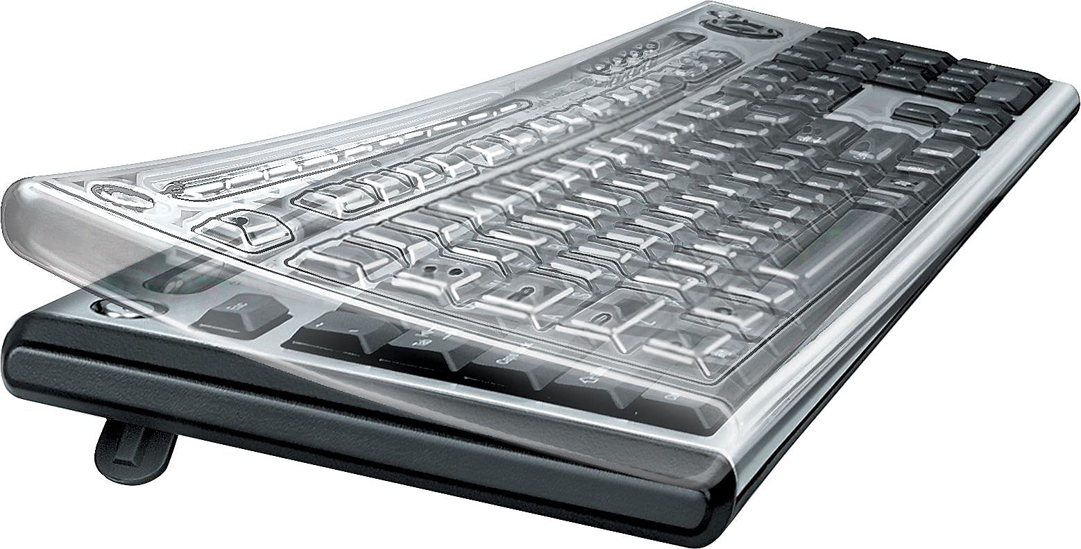 Fellowes 99680 Custom Keyguard Keyboard Cover Kit, Polyfilm