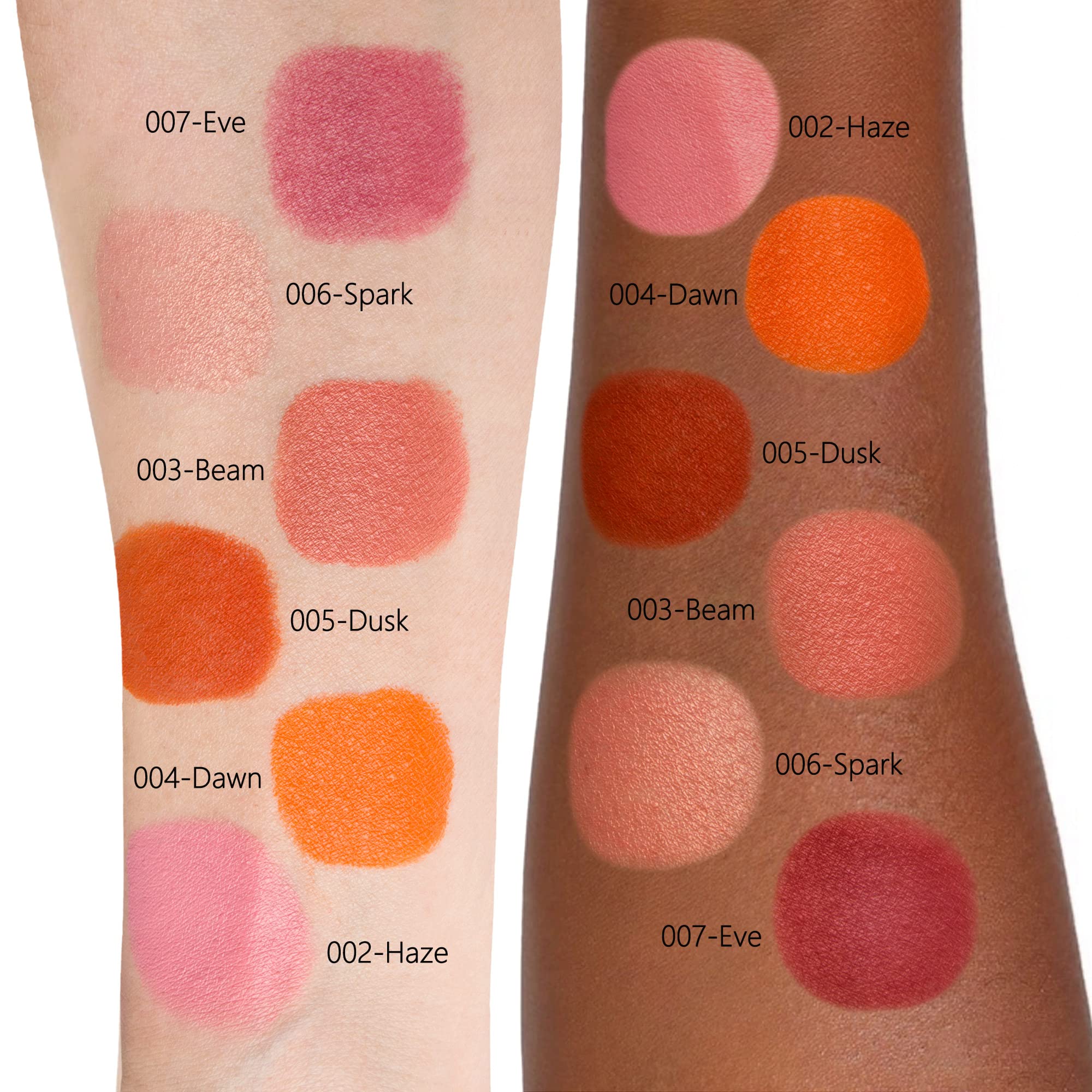 Liquid Blush, Cream Blush Makeup, Natural-Looking Matte Blush for Cheeks, Lightweight, Breathable Feel, Long-Wearing, Smudge Proof, Dewy Finish, Cruelty-free (006-Spark)