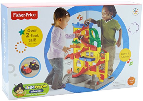 Fisher-Price Little People Wheelies Stand 'n Play Rampway