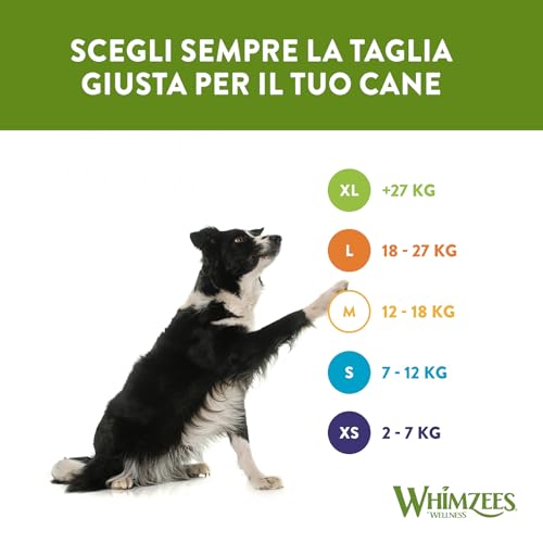 Whimzees Natural Dental Dog Chew Long lasting, Variety Box Mixed Shapes, Small, 56 Pieces