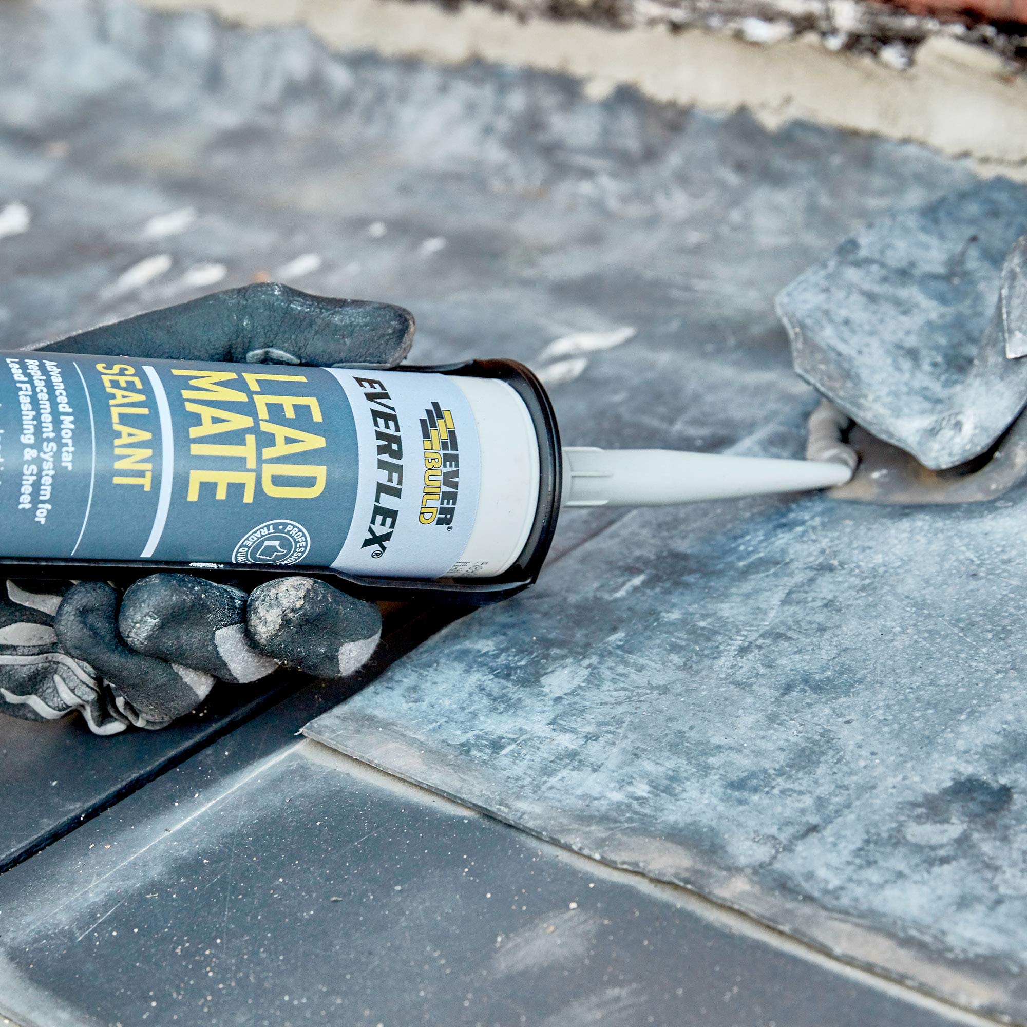 Everbuild EVBLEAD Lead Mate Sealant, C3, Grey