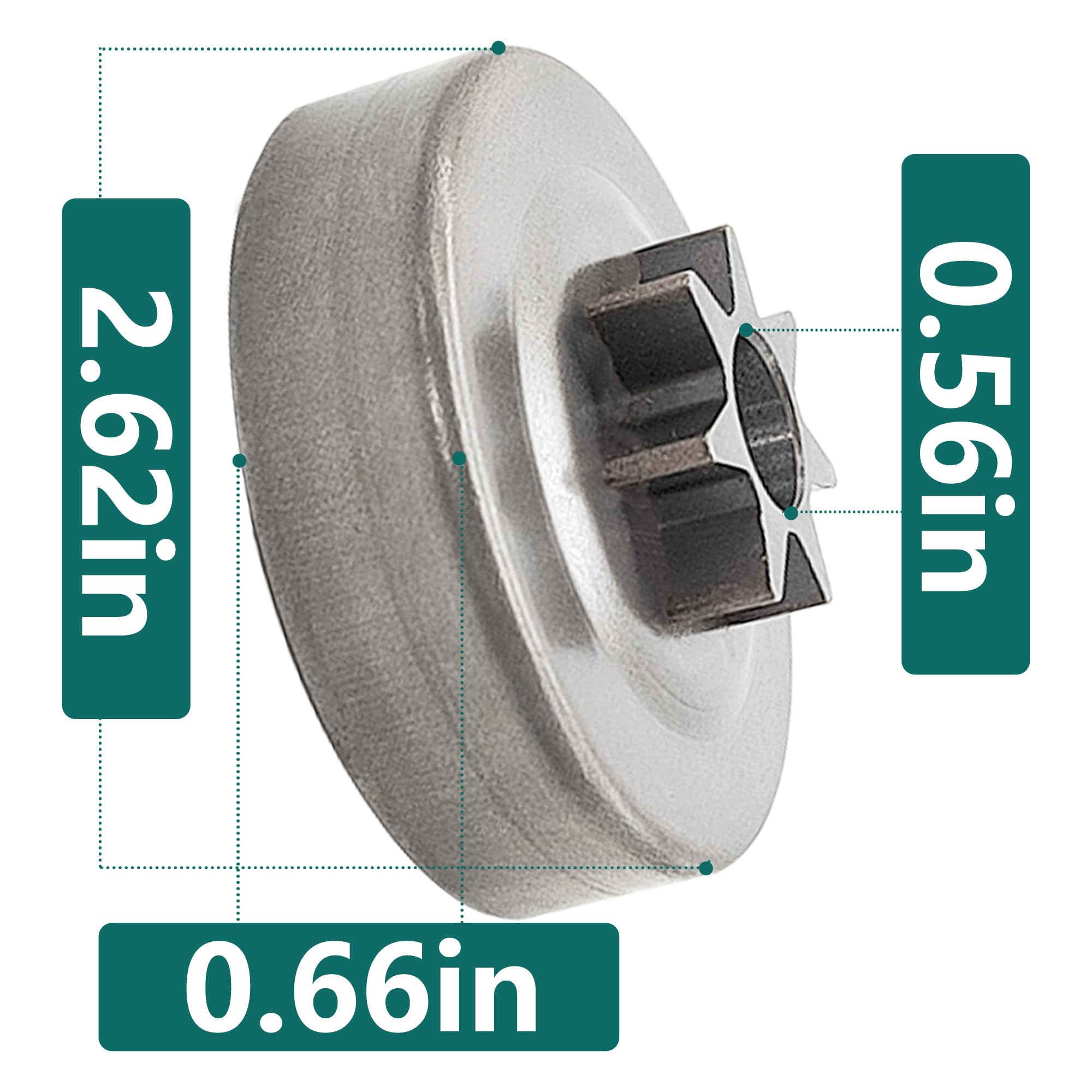 FJSaDobo Clutch Drum Assembly for Hus qvarna Craftsman Jonsered Weed Eater Re 530094188 530014292 530014949 (345)