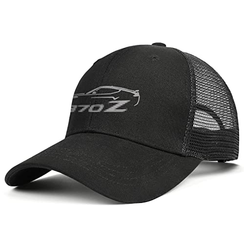 Flames Wolf Trucker Hats for Men Women Summer Mesh Baseball Caps Snapback Adjustable Black