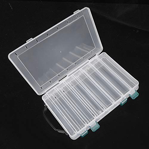 Fishing Accessory Storage Box Fishing Tackle Box, Fishing Tackle Storage Bait Case Fishing Lure Storage Box, for Storing Lures Storing Hooks