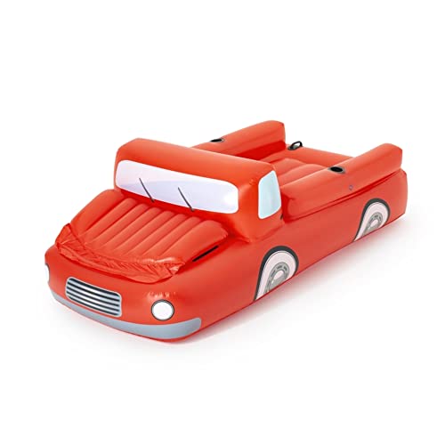 FLOATNG LOUNGR TRUCK RED