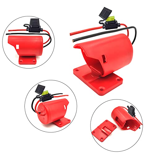 M12 Adapter with Fuse Battery Adapter for Milwaukee 12V M12 Battery Dock M12 Adapter Dock Power M12 Adapter 12V M12 Dock Power Connector 12 Gauge Robotic,Not Included Battery