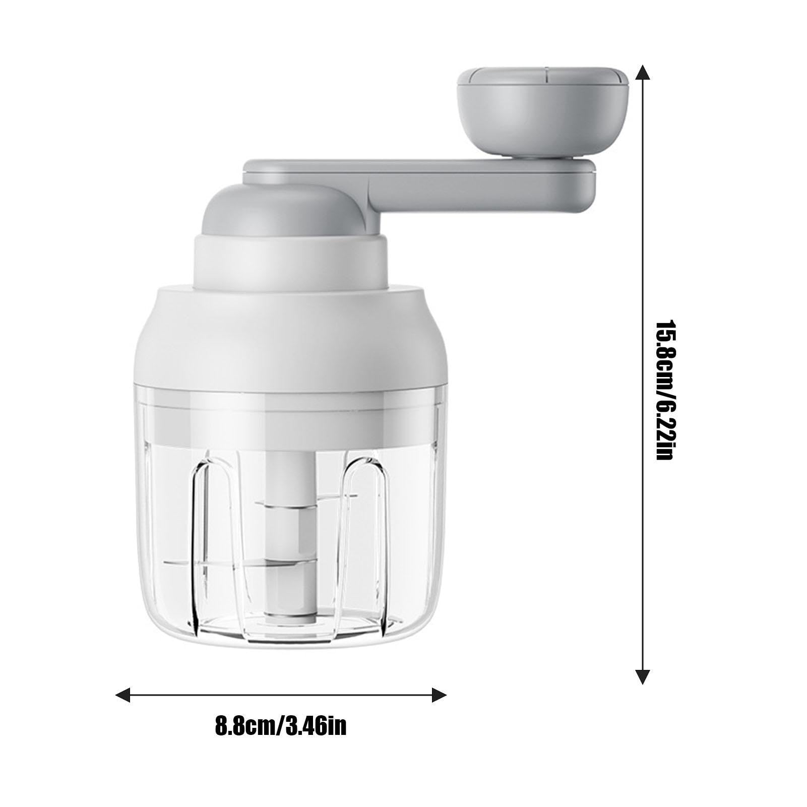 Food Processor, Electric Garlic Blender, Portable Mini Food Processor, Mini Portable Veggie Chopper, Rechargeable Vegetable Chopper Blender, Wireless Food Processor for Ginger, Chili, Fruits, Veggie