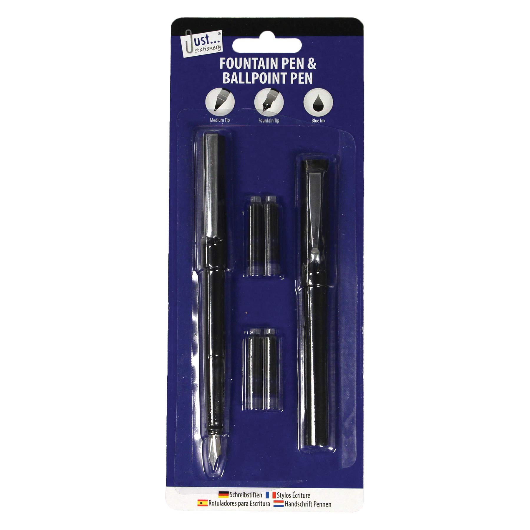 Flowers Design Slim Jotter Containing Paper & Pencil