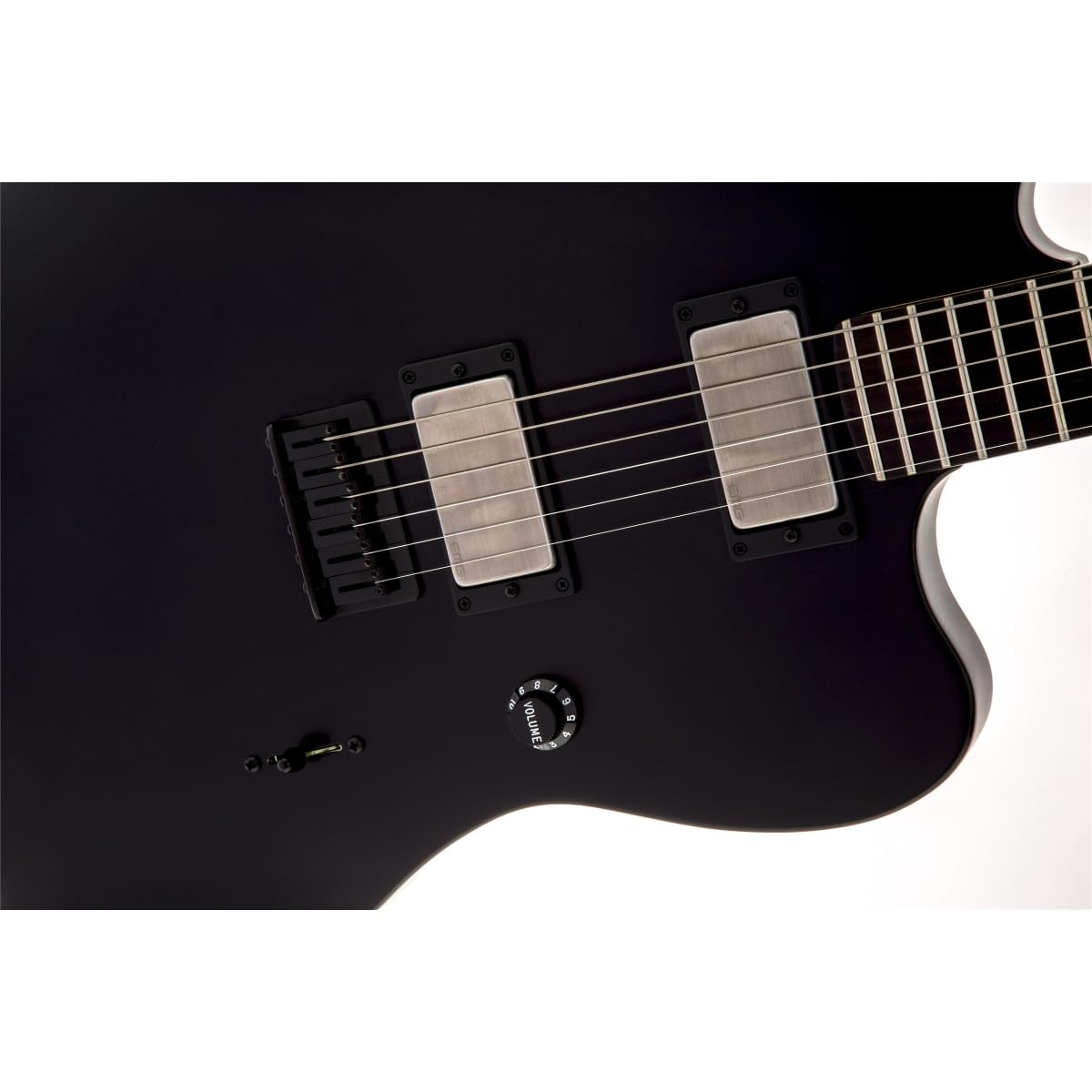 Fender Jim Root Jazzmaster Electric Guitar, Flat Black, Ebony Fingerboard