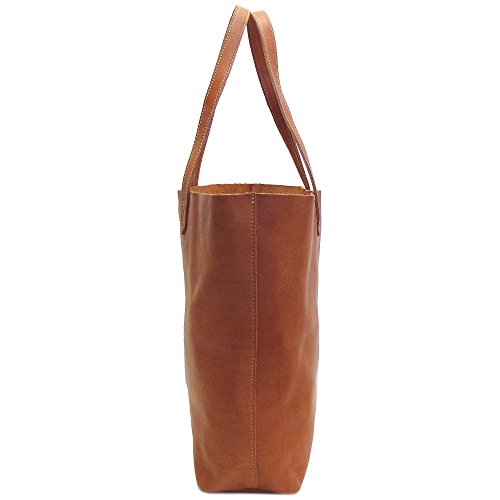 Floto Piazza Leather Tote Bag in Full Grain Calfskin