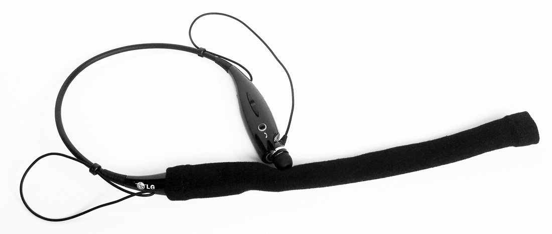 FitSand Soft Cover Compatible for LG HV-800 BHS-930 HV-900 HBS-800S EGRD G-Cord Neckband Bluetooth Headphone Headset