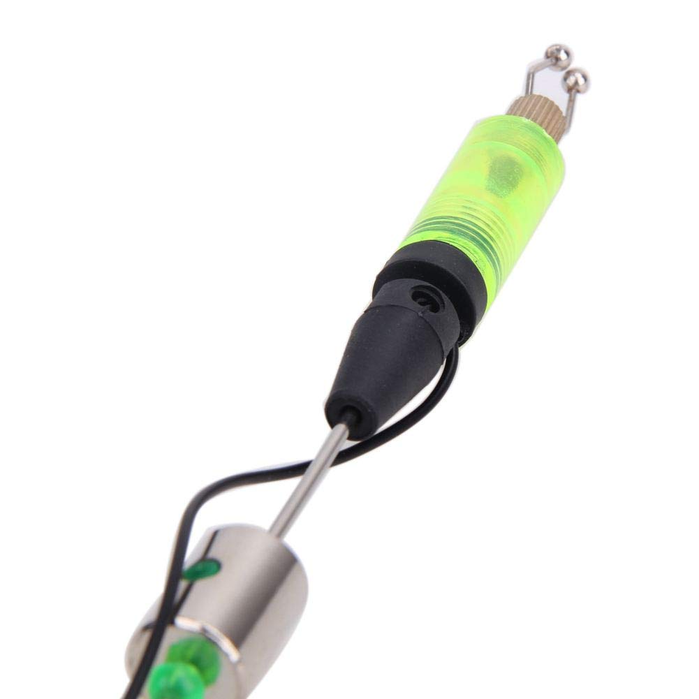 Misaso Fishing Fishing Bite Alarm Hanger Swinger LED Illuminated Indicator Durable Fish Tools Accessories Fishing Tool 2#
