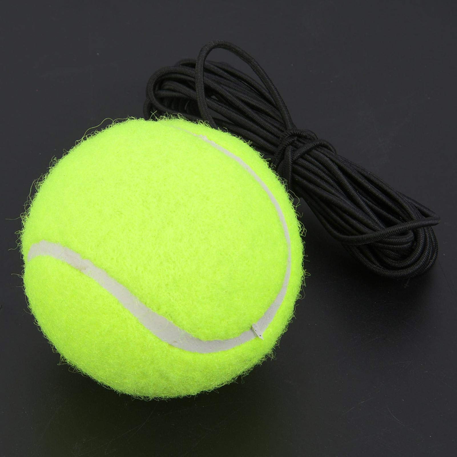 Fabater with 4M Rubber Rope Tennis Ball Single Practice, Sturdy Tennis Training Ball, for Beginners Indoor and Outdoor