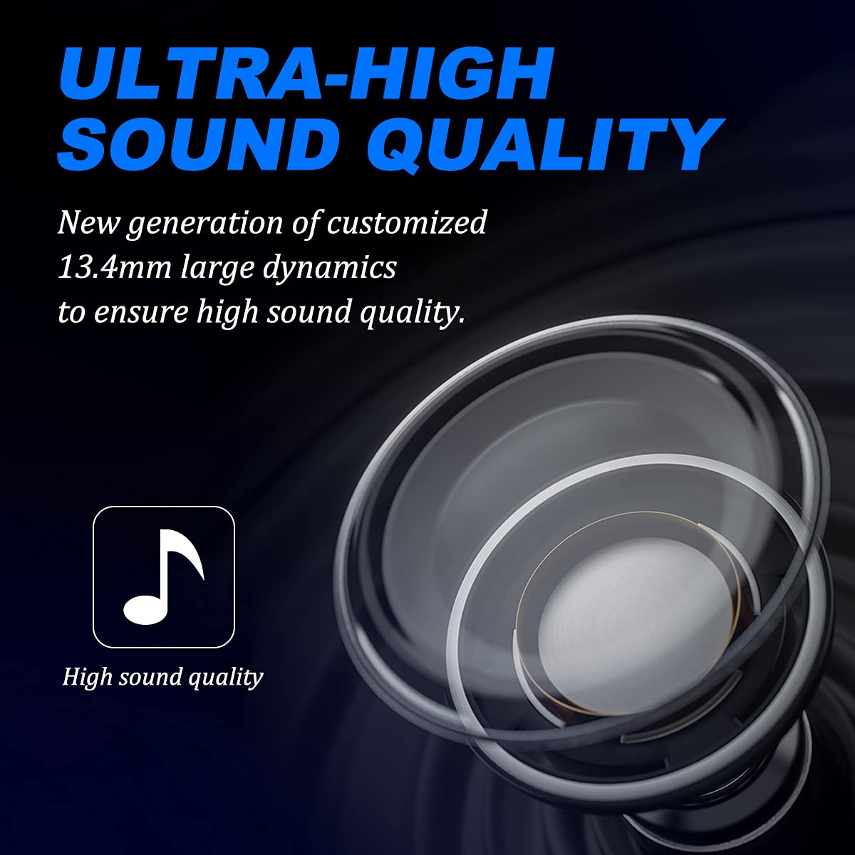 FLYDIGI Cyberfox T1 True Wireless Bluetooth 60ms Low Latency Gaming Earbuds with Immersive Music - Cyberpunk Grey