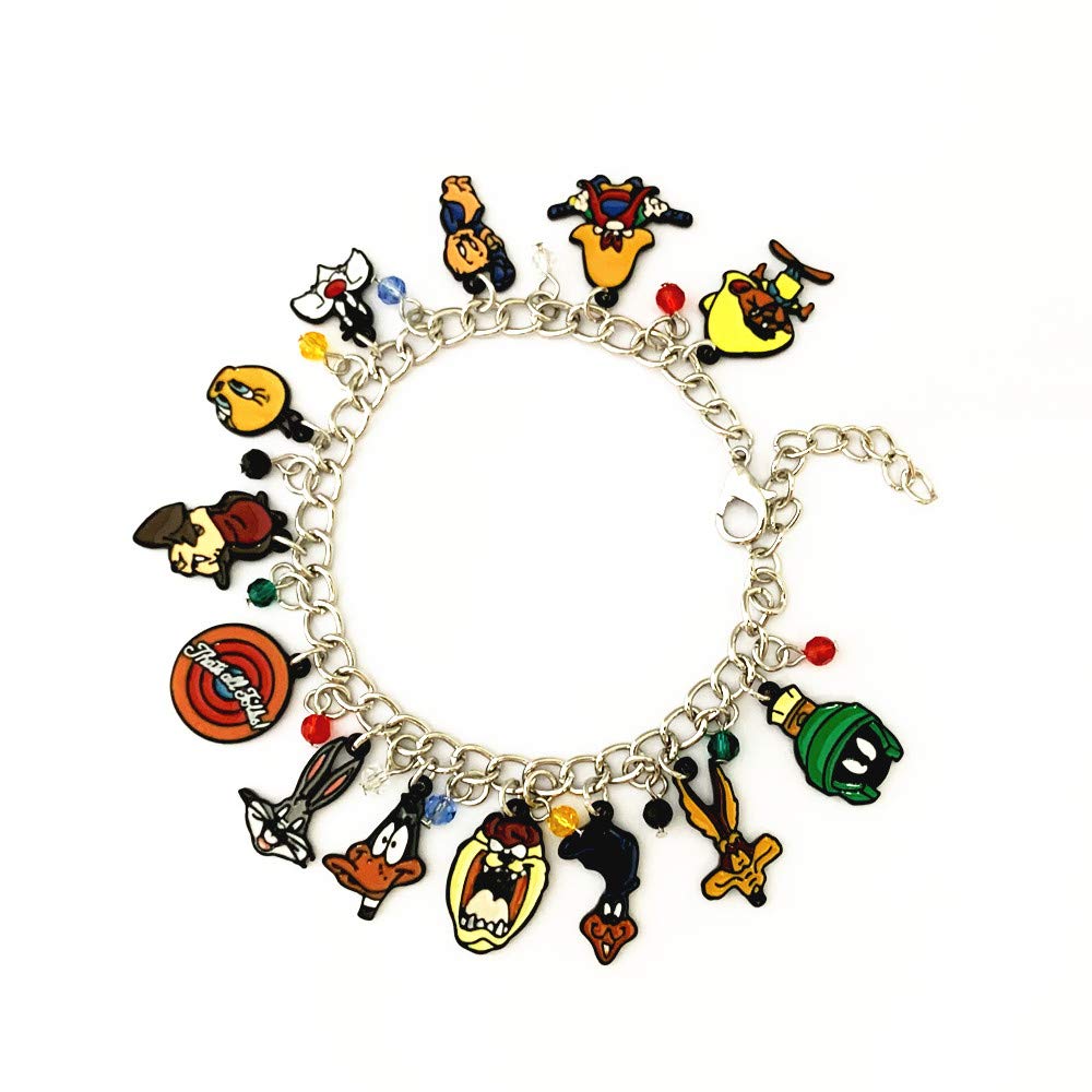 FJCPHAHA Animation Charm Bracelet Gifts for Adults Woman Men