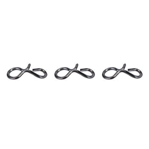 Fly Fishing Snap Hooks Stainless Steel Fishing Links Connectors Swivels Snap Fishing Tool(S)