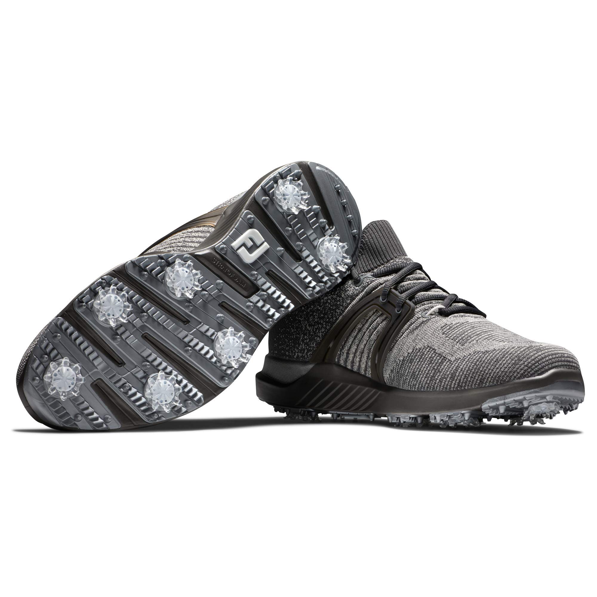 FootJoy Men's Hyperflex Previous Season Style Golf Shoe, Charcoal/Grey, 14 Wide