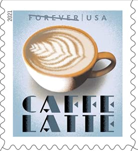 Espresso Drinks US Postage Stamps - Booklet of 20