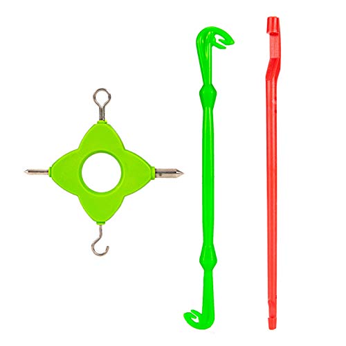 Fishing 4 Puller 1 Tool Tool Accessories Puller in Knotted Tackle Multi Fishing Gifts for Men Who Love (C, One Size)