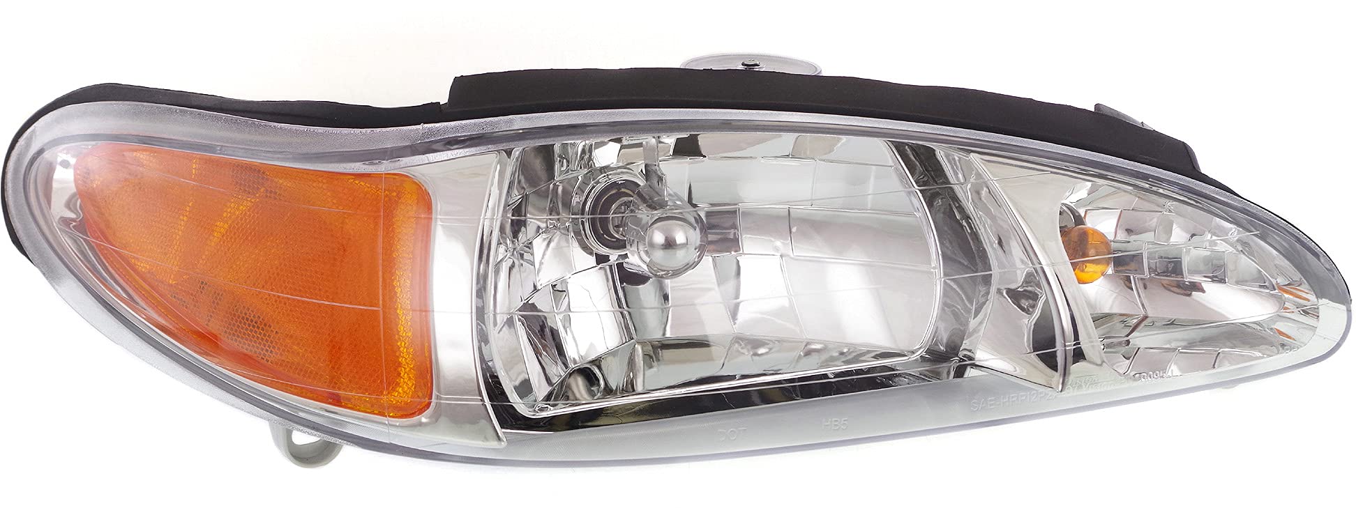 Evan Fischer Driver and Passenger Side Headlight Set of 2 Compatible with 1997-2002 Ford Escort, Fits 1997-1999 Mercury Tracer - FO2502137, FO2503137