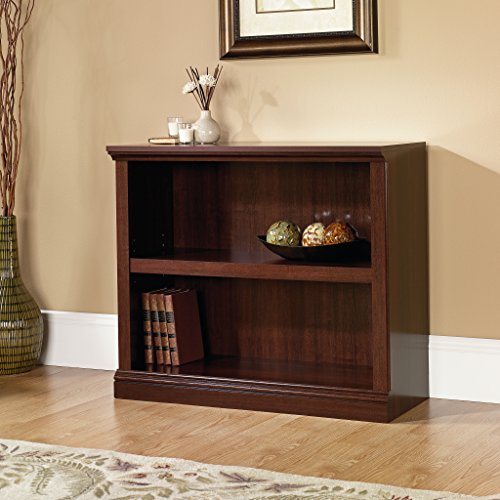 Sauder Heritage Hill Lateral File - Classic Cherry Finish & 2-Shelf Bookcase, Select Cherry Finish