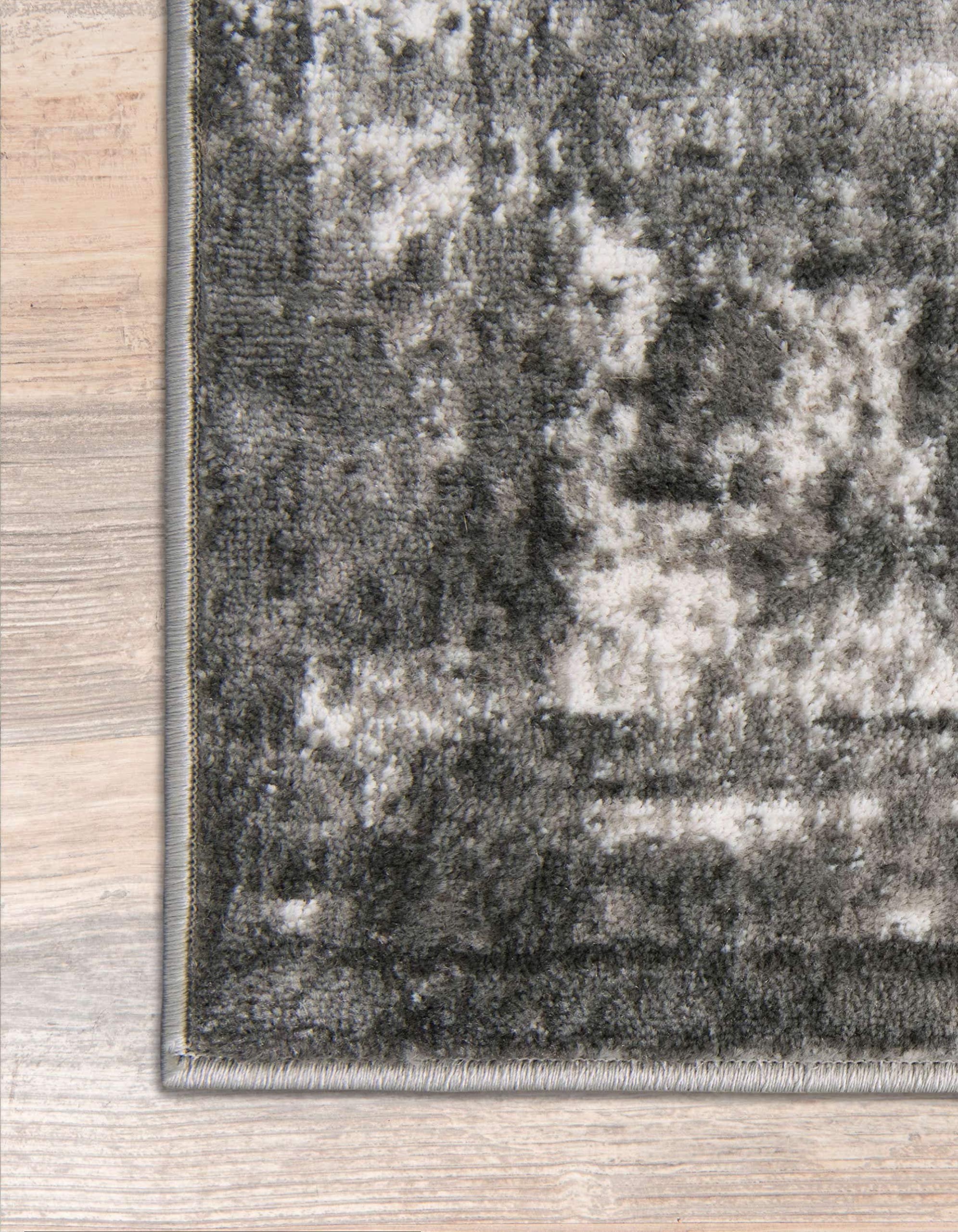 Unique Loom Sofia Collection Area Rug - Salle Garnier (3' 3" x 5' 3" Rectangle, Gray/ Ivory)