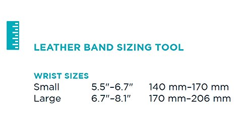 Fitbit Blaze Accessory Band, Leather, Camel, Large