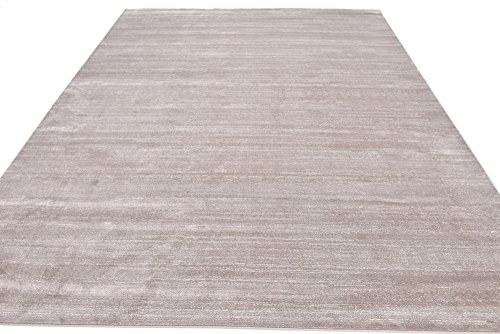 Unique Loom Uptown Collection Area Rug - Madison Avenue (8' x 10' Rectangle, Brown/ Ivory)