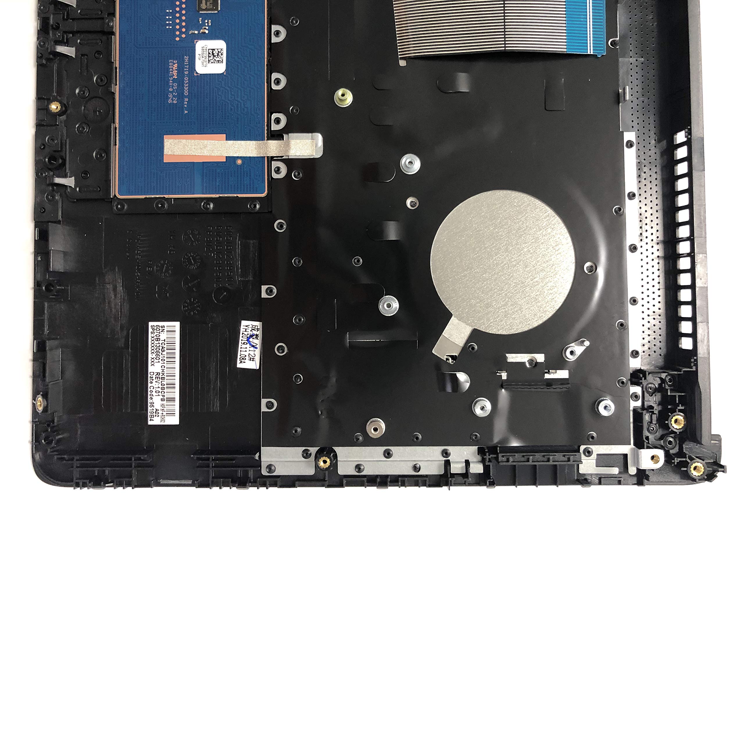 for HP Pavilion 14-CF 14-DF 14-DK Upper Palmrest Non-Backlit Keyboard Trackpad L24818-001 6070B1306601