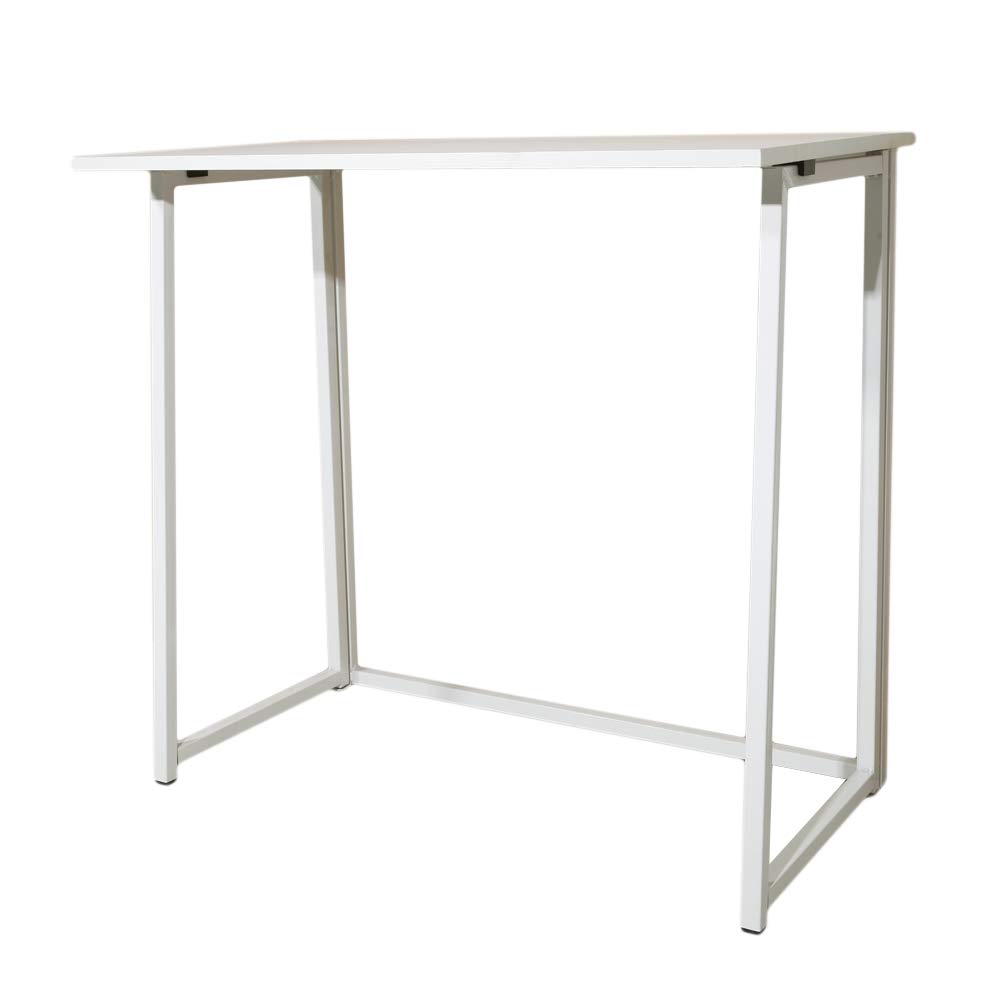 Flymatic White Collapsible Desk - Modern Design Meets Functionality