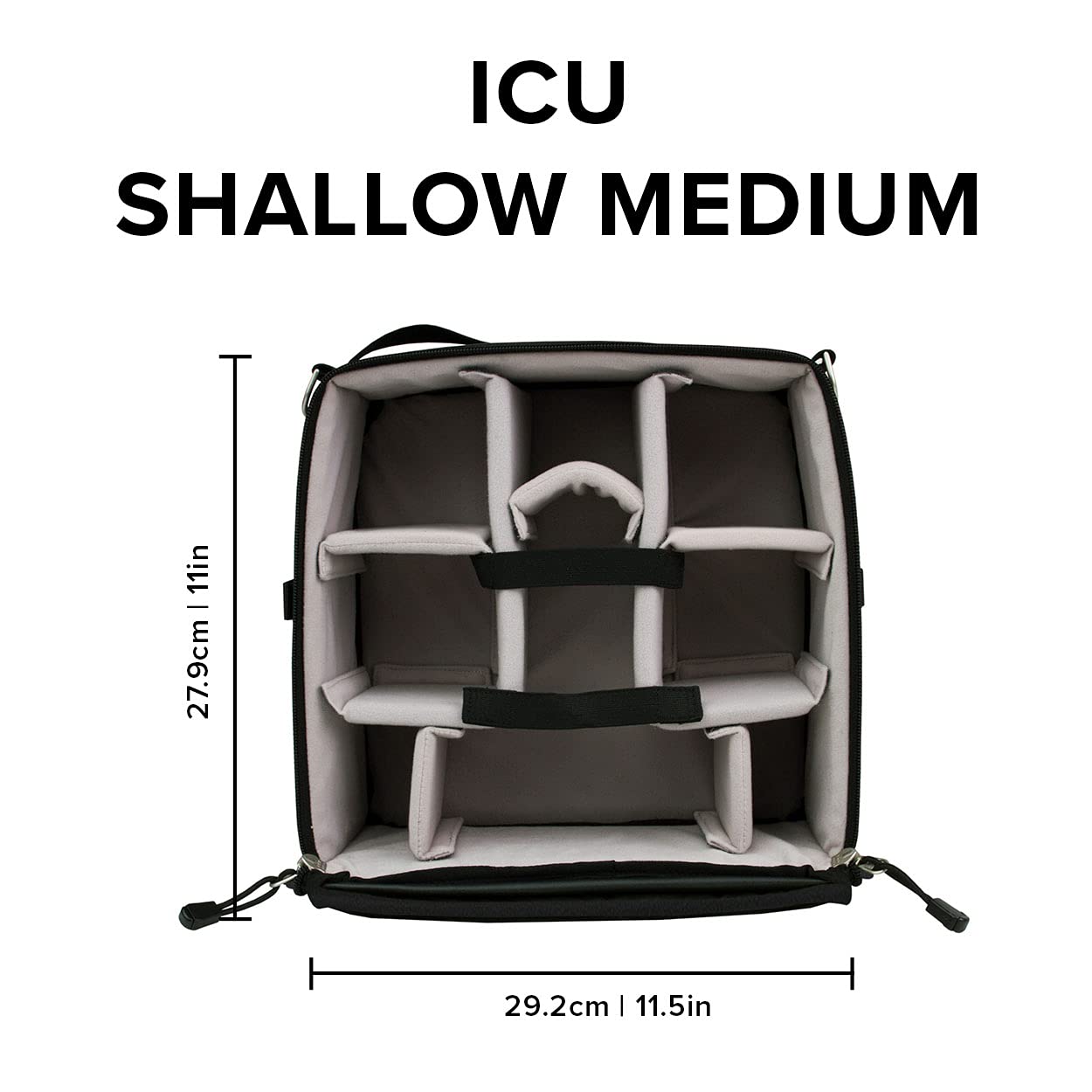 f-stop β Shallow Medium Internal Camera Unit (ICU) Pack Insert for DSLR, Mirrorless, Photo Gear Storage and Carry Protection