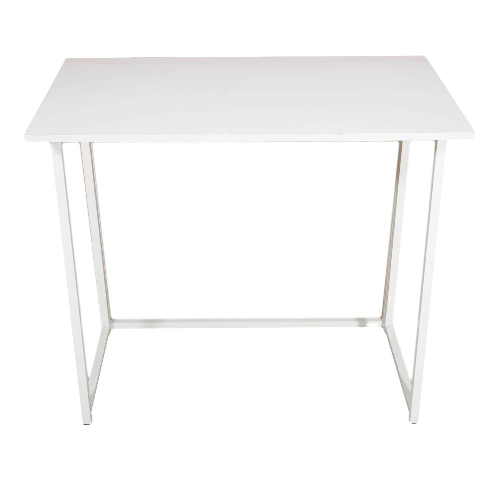 Flymatic White Collapsible Desk - Modern Design Meets Functionality