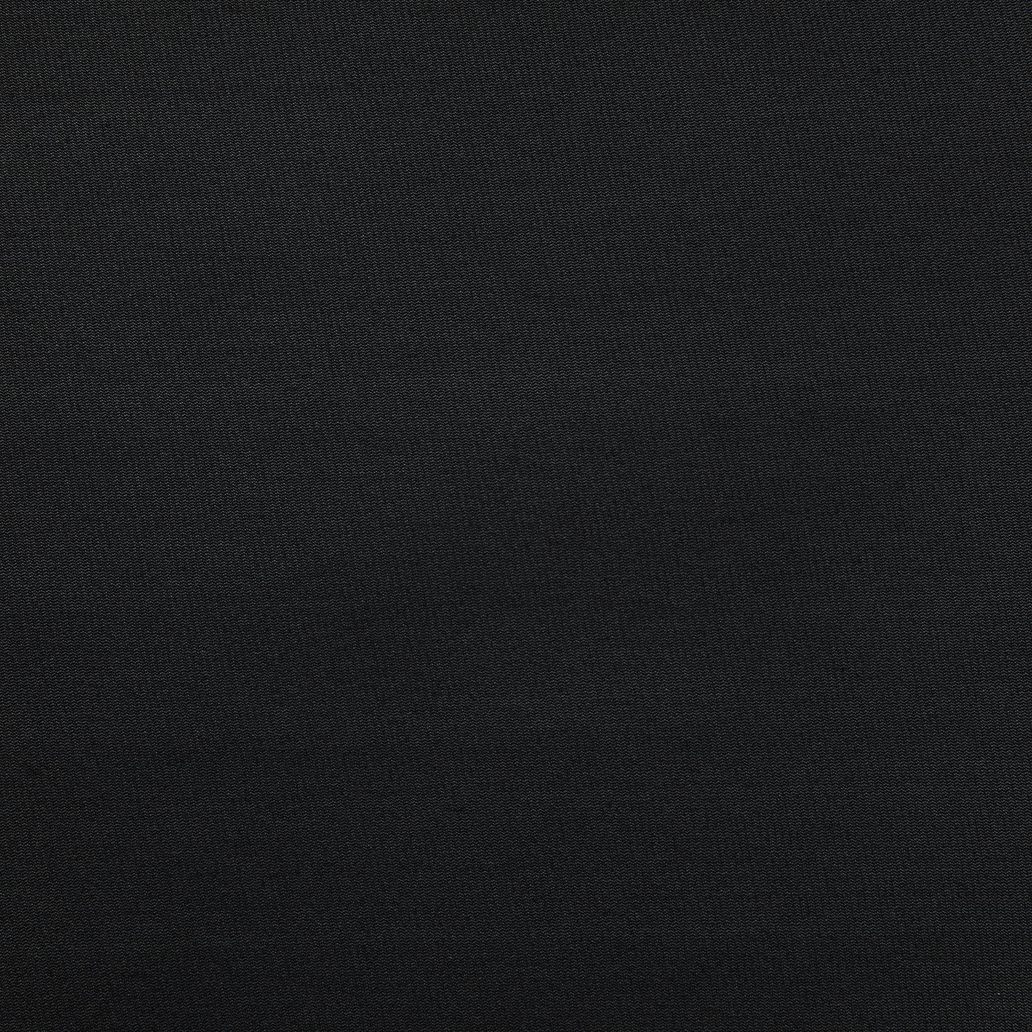 Zelouf Fabrics Black Triple Mesh - Fabric by The Yard - Solid, Printed, and Novelty Fabrics Ideal for Sewing Garments, Wedding Dresses, Costumes, Special Occasions, Tablecloths, Crafts, and DIY…