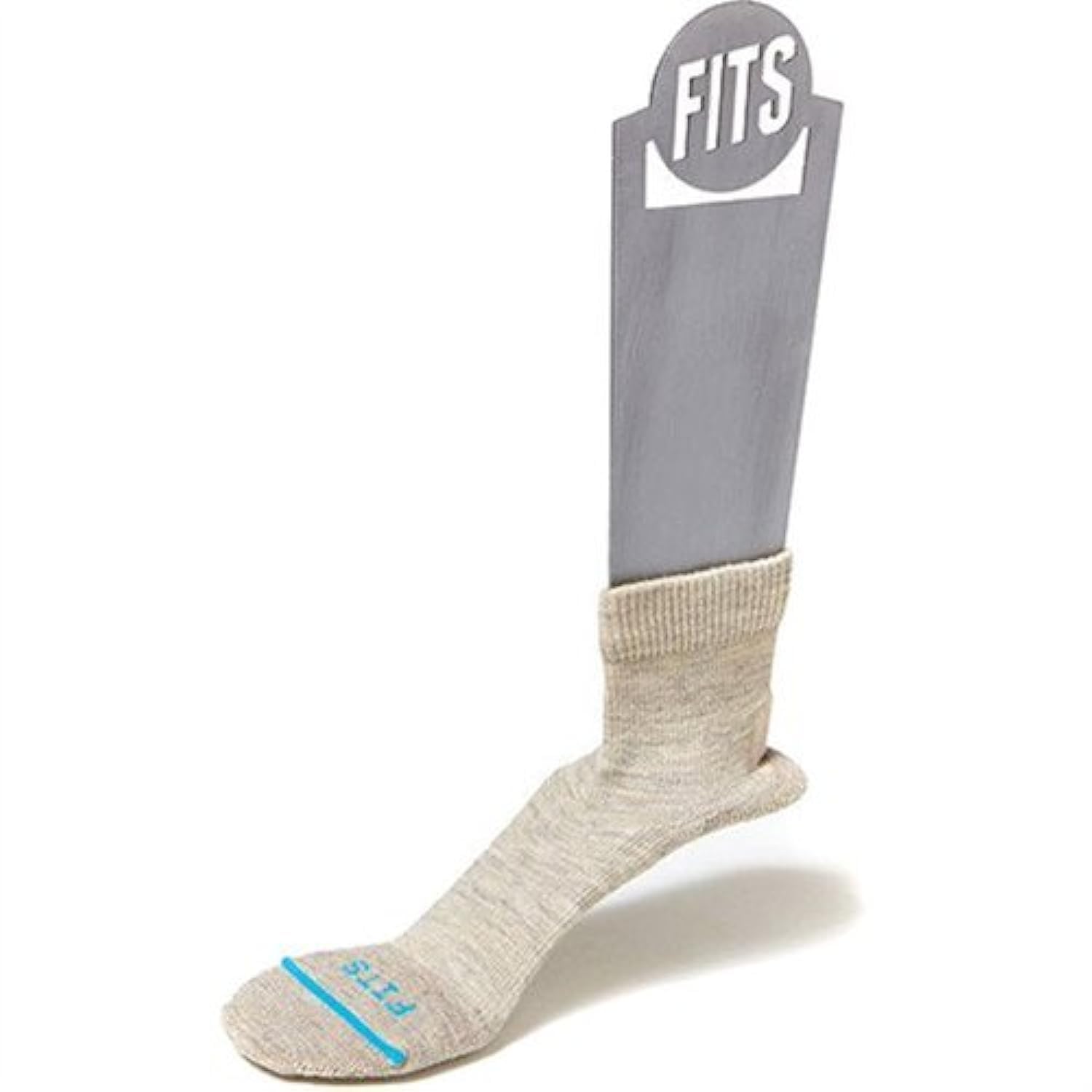 FITS Light Hiker – Quarter Socks, Stone, L
