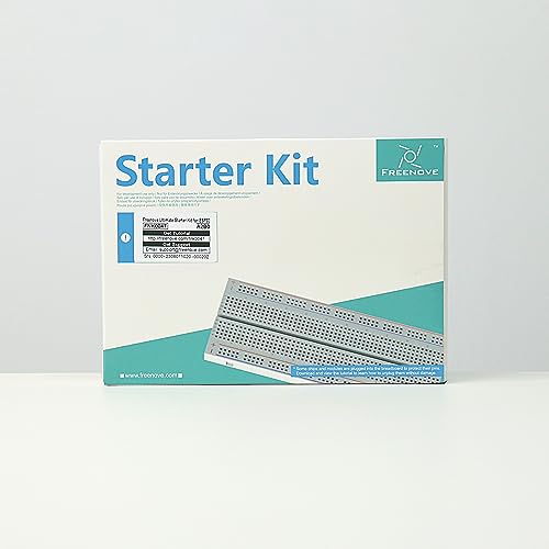 Freenove Ultimate Starter Kit for ESP32-WROVER (Included) (Compatible with Arduino IDE), Onboard Camera Wireless, Python C, 814-Page Detailed Tutorial, 240 Items, 127 Projects