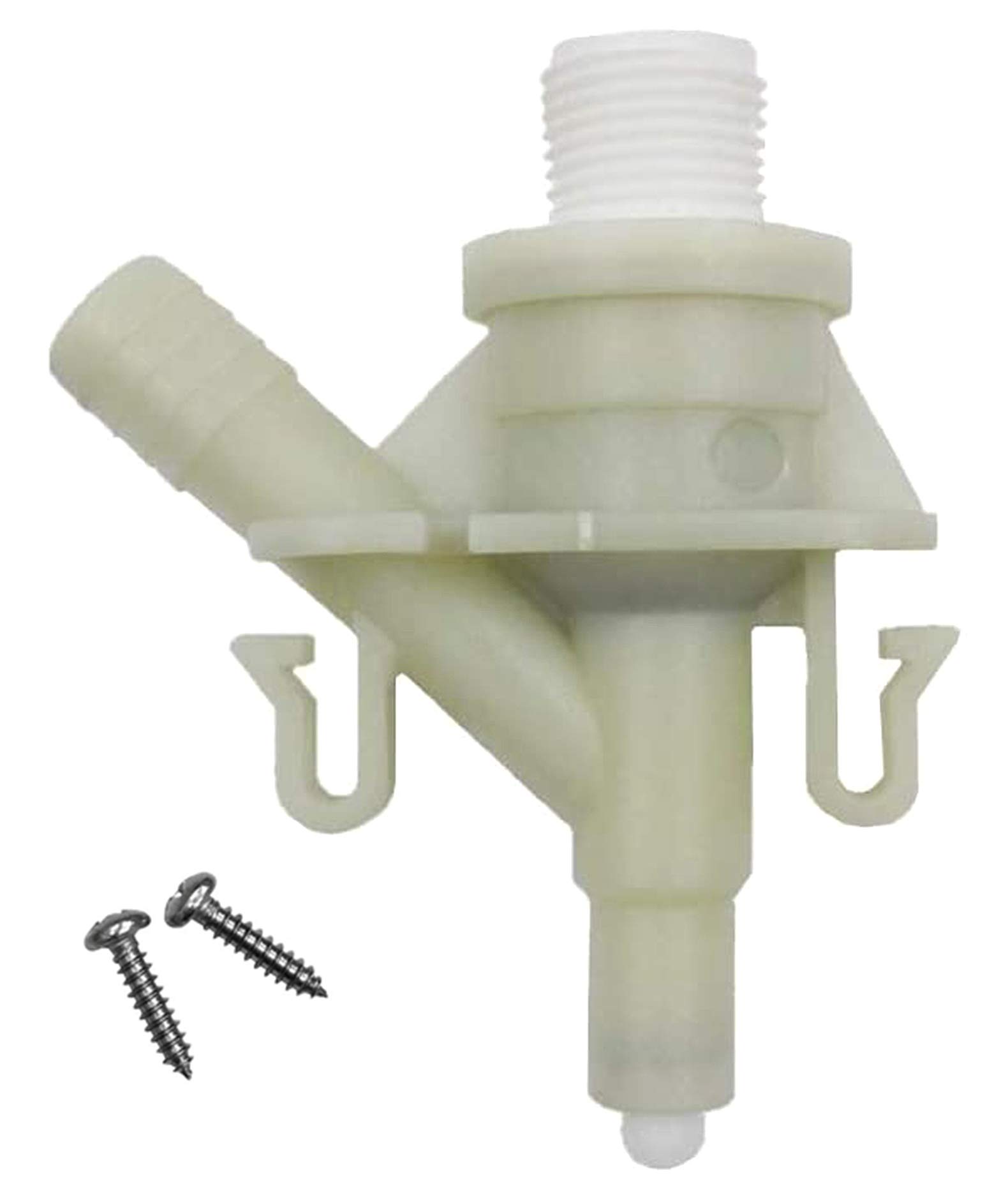 Exerock 385311641 Plastic RV Water Valve Assembly Replacement Kit Compatible with Dometic 300 310 320 Series Toilet