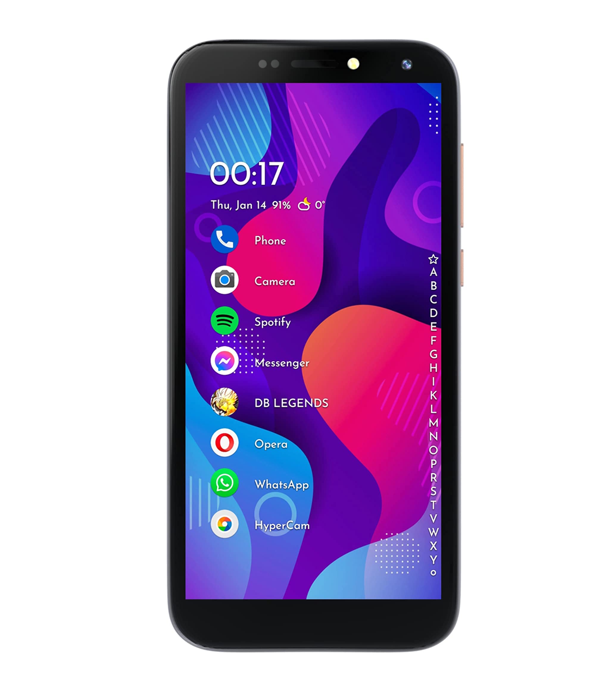 RCA Reno Pro, 5.5" HD+ Display, 32GB, 13MP Camera, Android 10, 4G LTE Unlocked Smartphone (Silver)