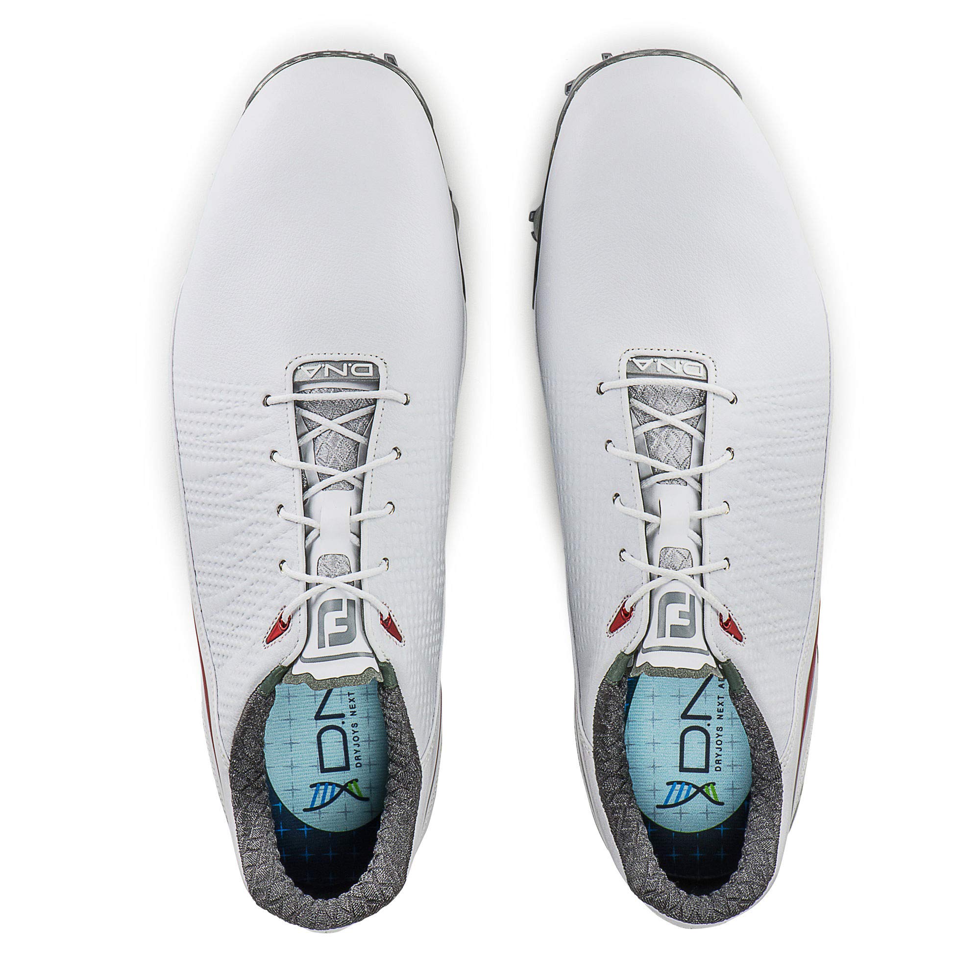FootJoy Men's D.N.A-Previous Season Style Golf Shoes White 11 M Red, US