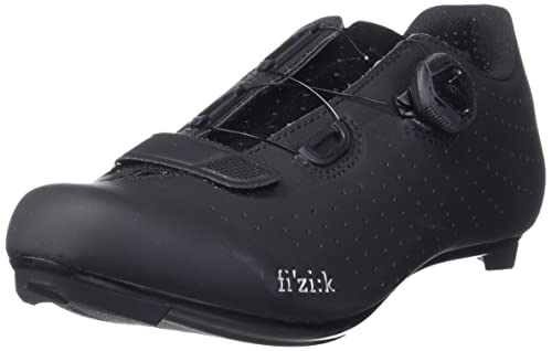 Fizik mens Tempo Overcurve Cycling Shoe, Black/Black, 7.5 US