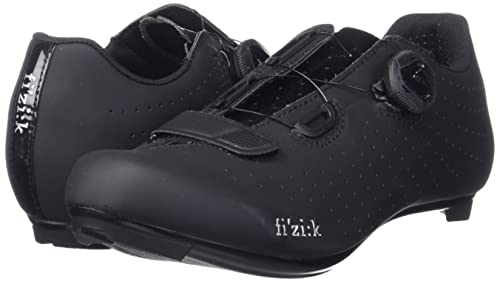Fizik unisex adult Tempo Overcurve Cycling Shoe, Black/Black, 11.5 US
