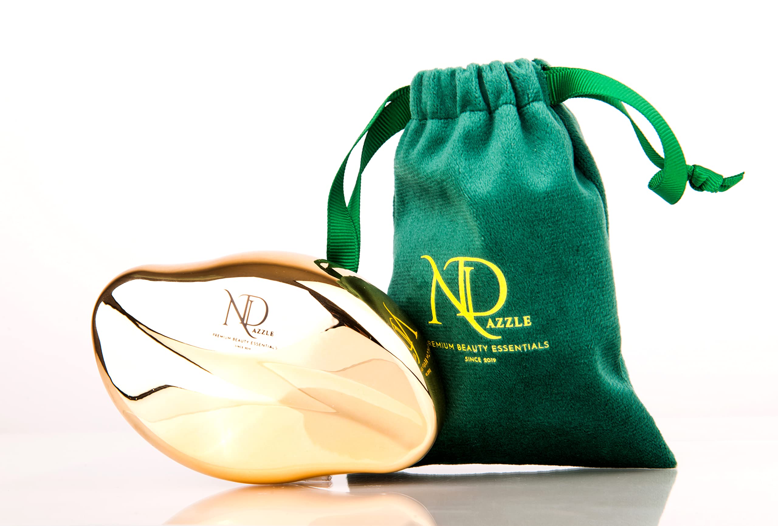 N'DAZZLE Nano Crystal Hair Eraser - Double Layered - Painless Removal - Smooth Exfoliating - Magic Eraser - Razorless Shaver - Upgraded Design - Additional Skin Protective Layer - No Skin Irritation