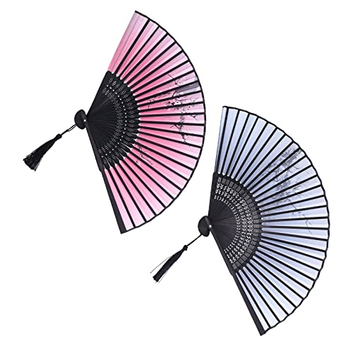 Folding Fan, Elegant Practical Multipurpose Collapsible Fan for Girls for Concerts Cosplay for Women for Dance Costumes Accessories