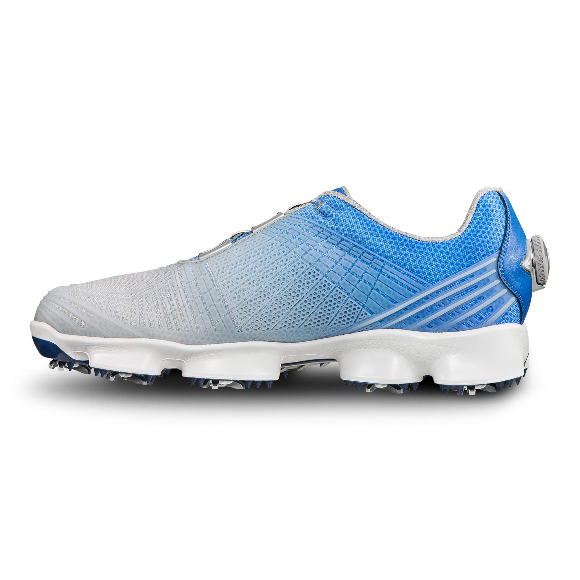 FootJoy Men's Hyperflex II Boa-Previous Season Style Golf Shoes Silver 9.5 M Blue, US