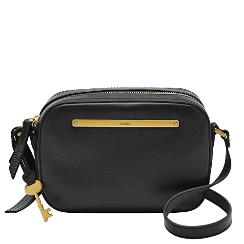 Fossil Women's Liza Eco Leather Camera Bag Crossbody Purse Handbag