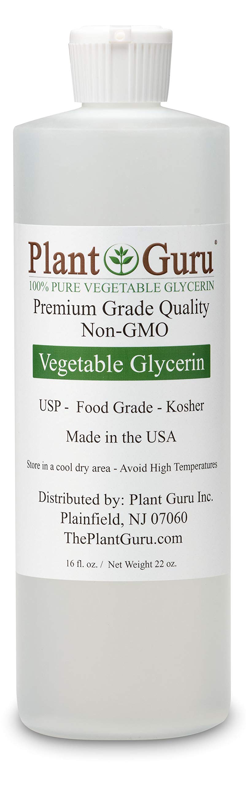Vegetable Glycerin/Glycerine & Propylene Glycol 16 oz Value Pack Food Grade USP Kosher 100% Pure